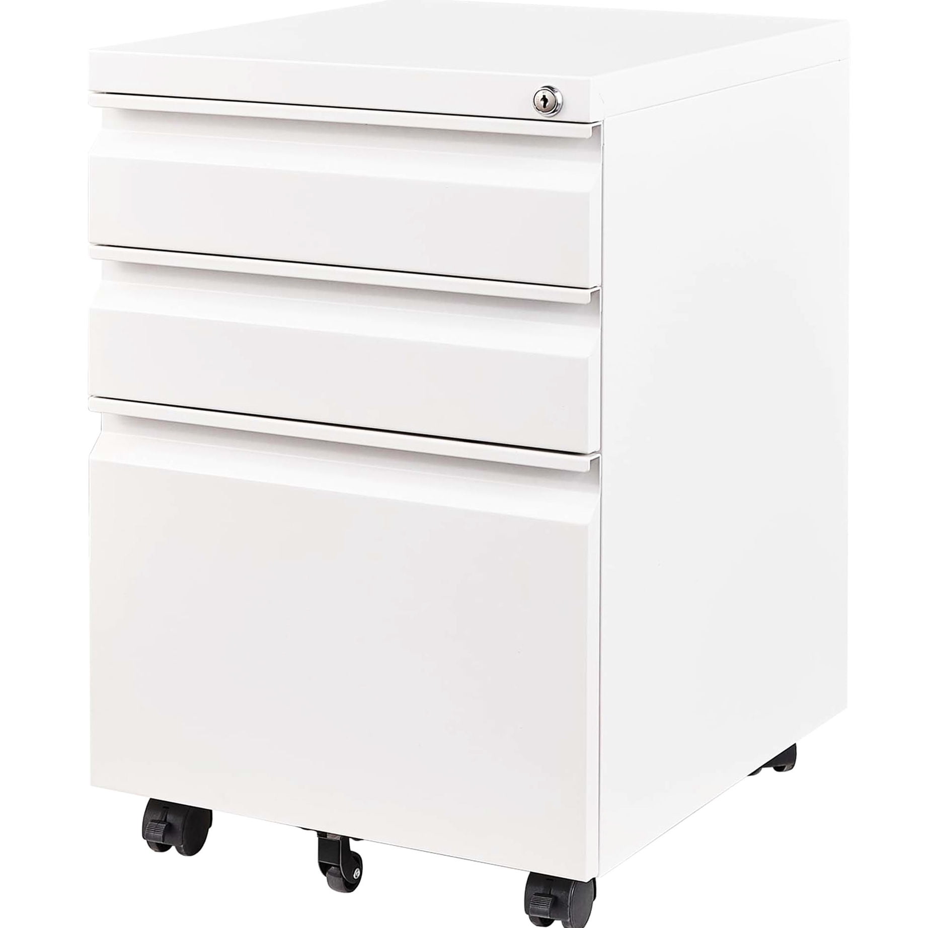 White Office Filing Cabinet+Robust Load - Bearing Capacity”-“Heavy ...