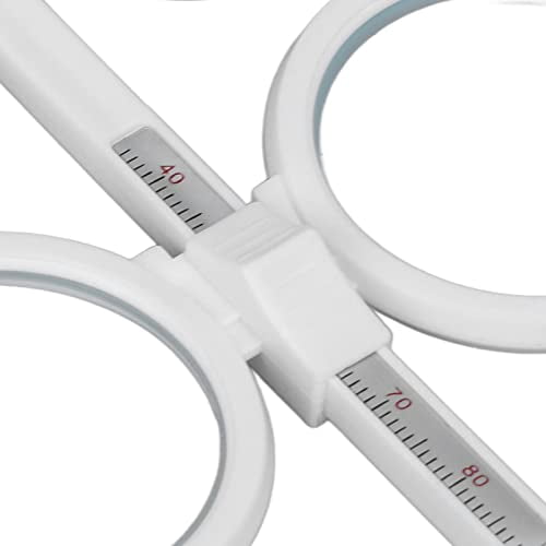White Optical Flipper Plastic Adjustable Optometry Flip Lens, 5 pcs ...
