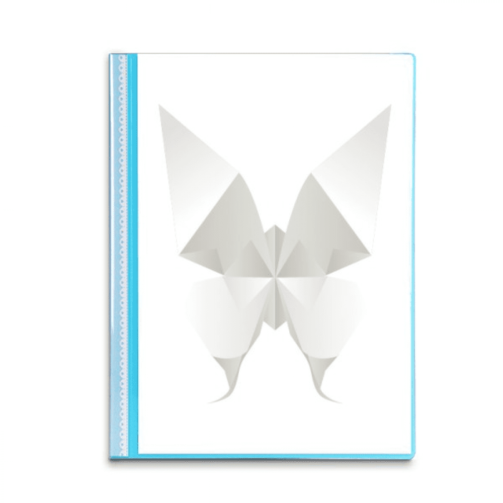 White Origa Pattern Book Sheet Protectors Portfolio Binder Folder ...