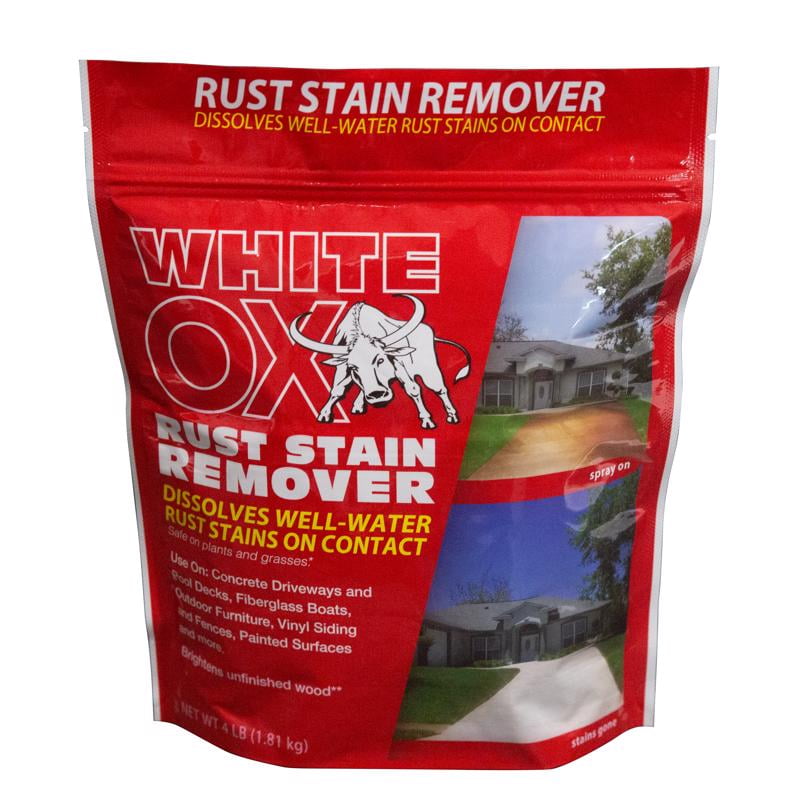 White Ox 4 lb Rust Stain Remover - Walmart.com