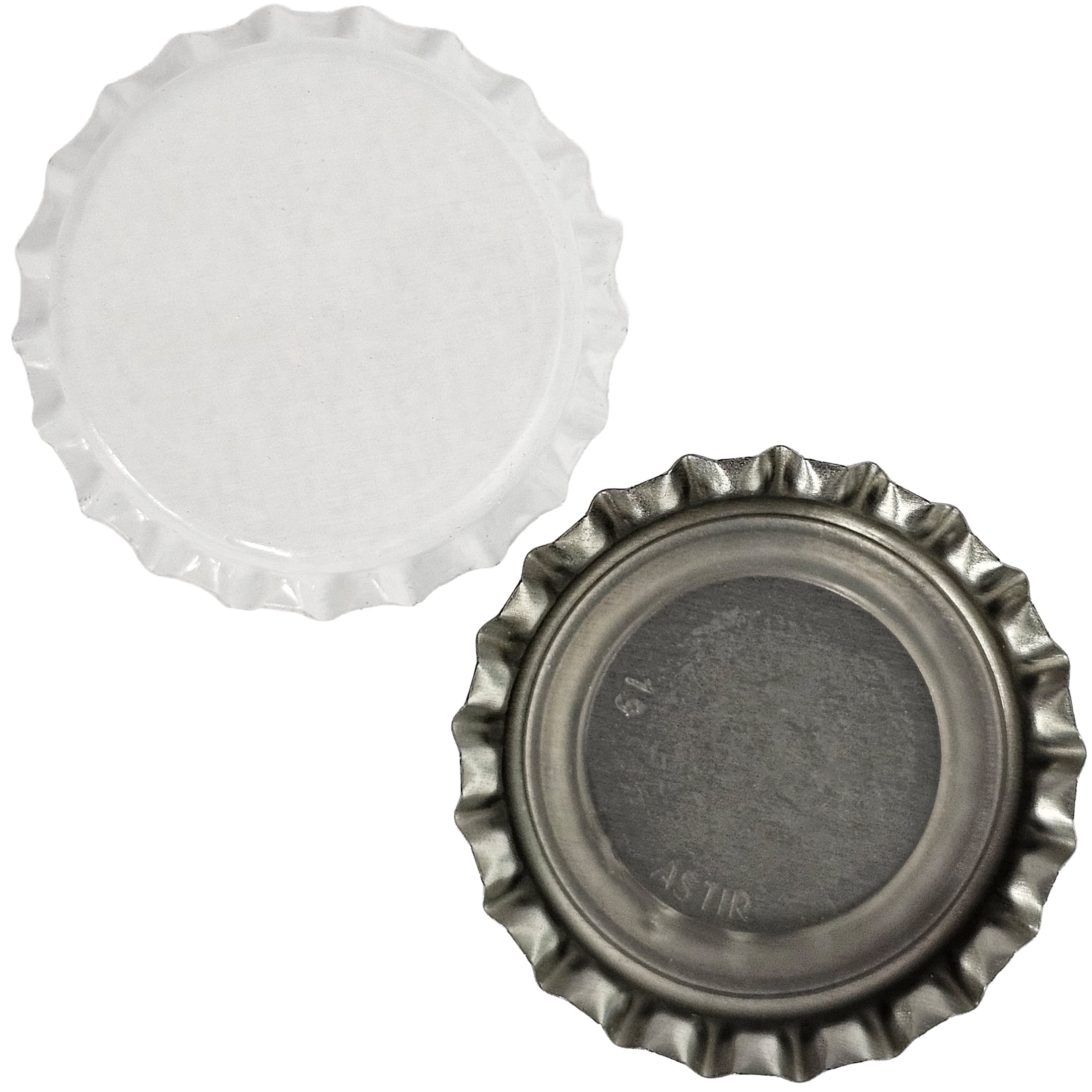 White Oxygen Barrier Crown Caps 144 Count by Home Brew Ohio - Walmart.com