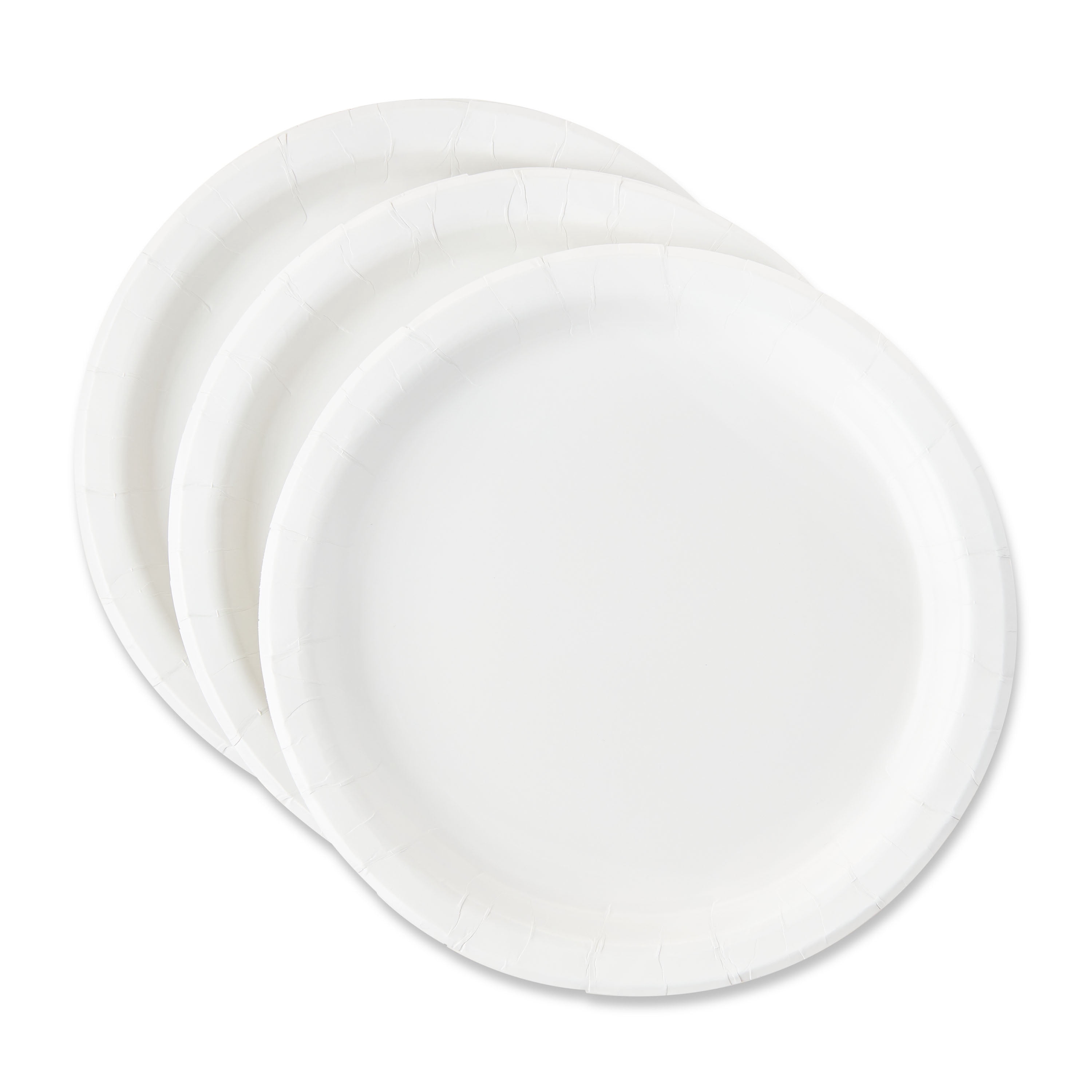 Disposable Paper Plates, 9", White, 20 Count, by Way To Celebrate ...