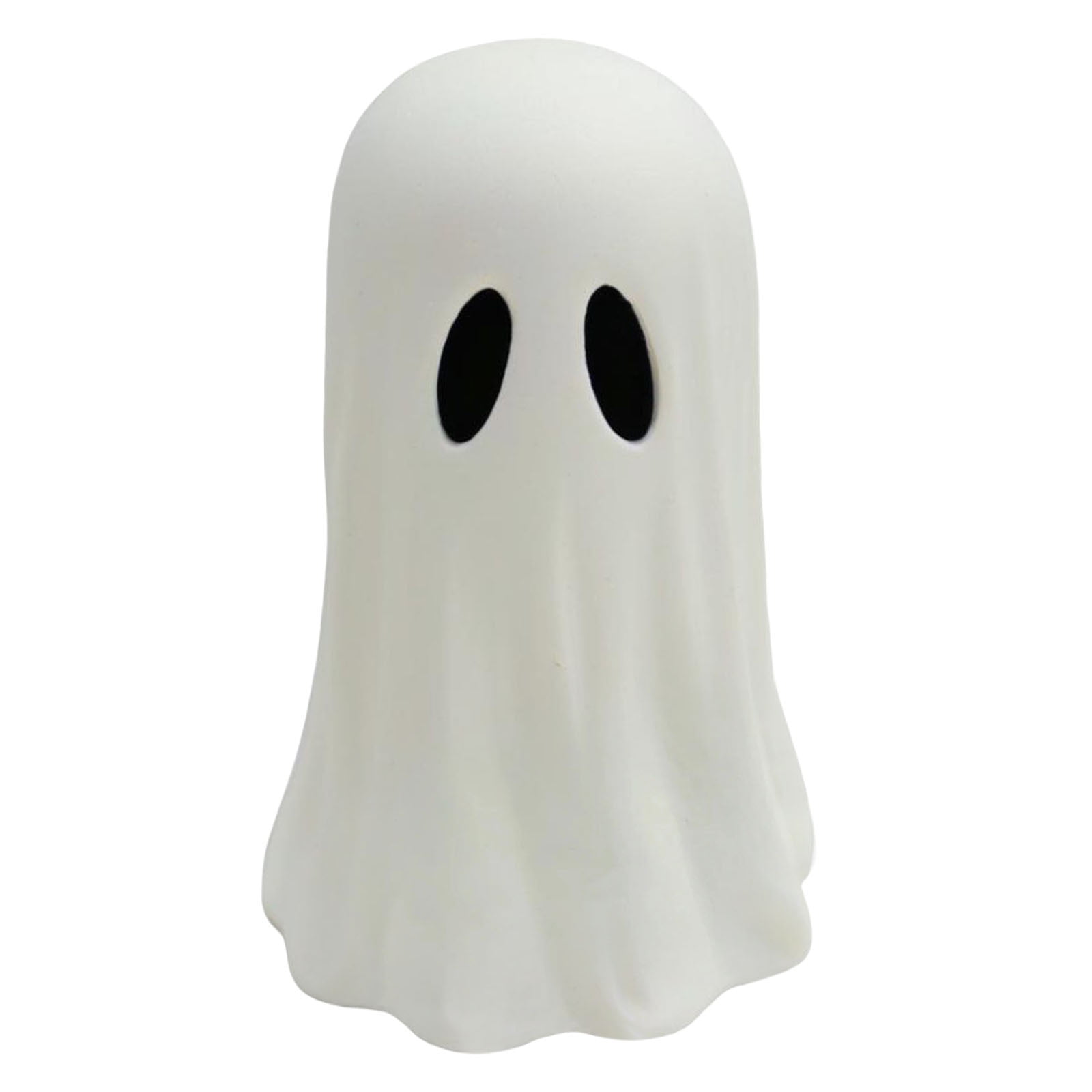 White Paper Mache Ghost Halloween Decoration – DIY-Friendly ...
