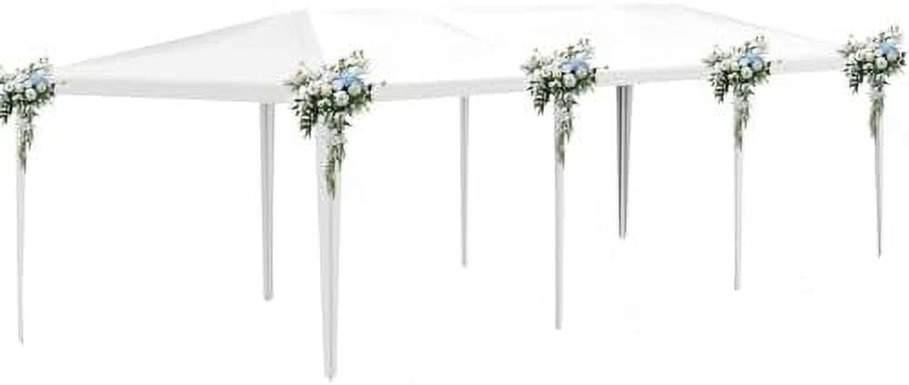 White Party Tent 10X30 Outdoor Canopy Tents for Parties Heavy Duty ...