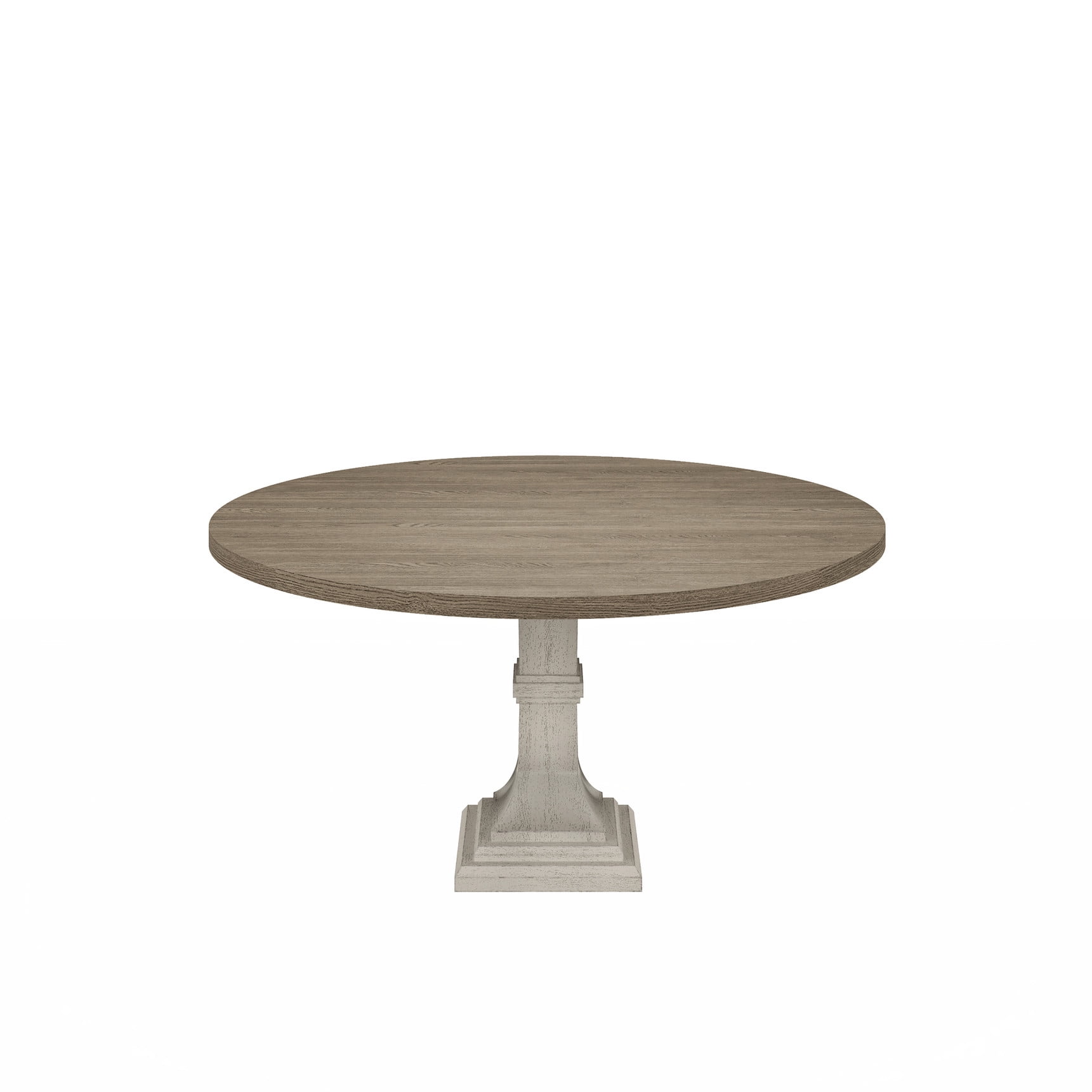 White Pedestal Base Table / For Memorable Dining Moments / Gray ...