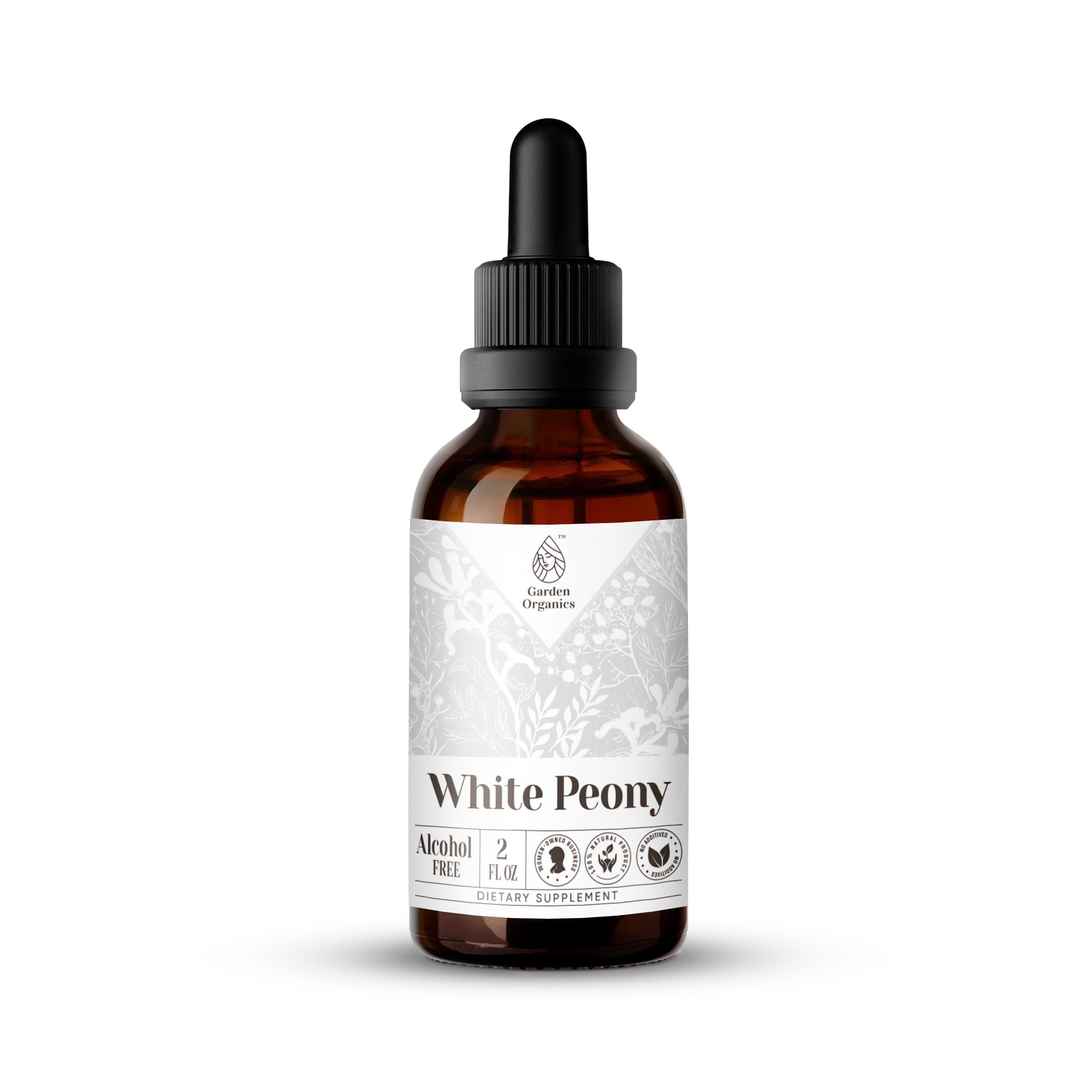 White Peony Extract, Natural Herbal Supplement for Emotional Balance ...