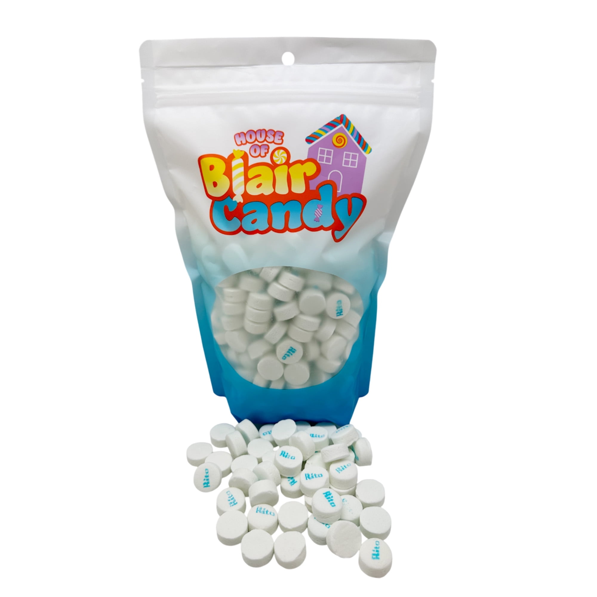RITO White Peppermint Lozenges | 2 LBS Resealable Stand Up Bag ...