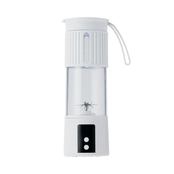 White Personal Blender Cup With Glass Body, 12 Blades And Simple ...