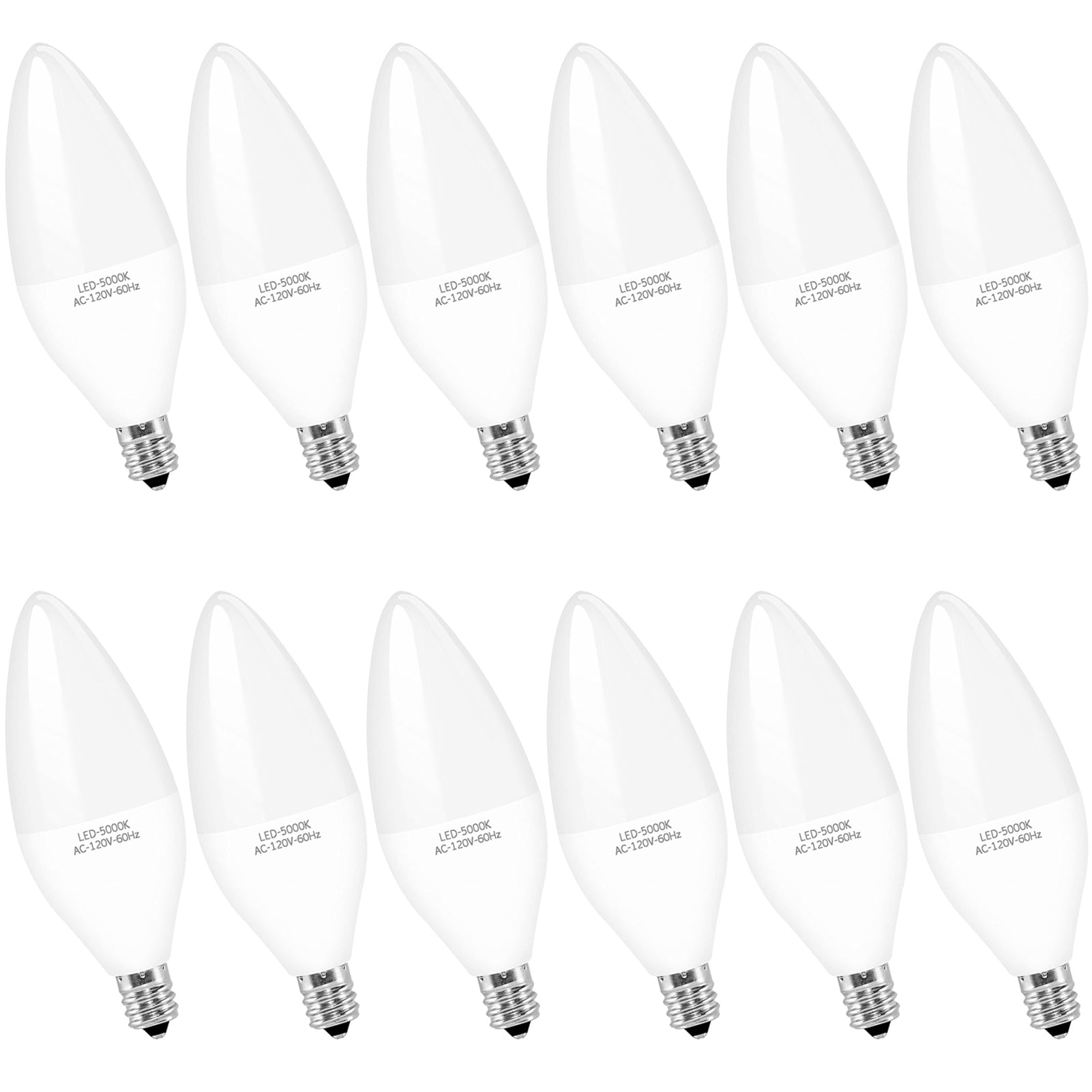 White Pigeon 4 Watt ( 40 Watt Equivalent), B11 LED Candle Light Bulbs ...