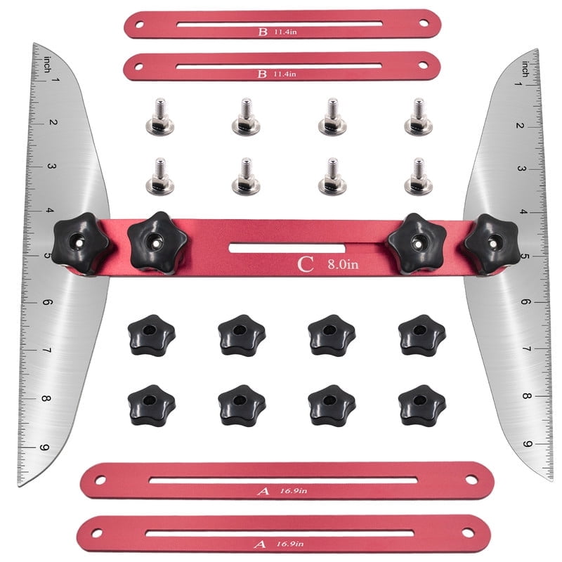 White Pigeon Stair Treads Gauge Template Tool - Stair Jig, Measuring ...