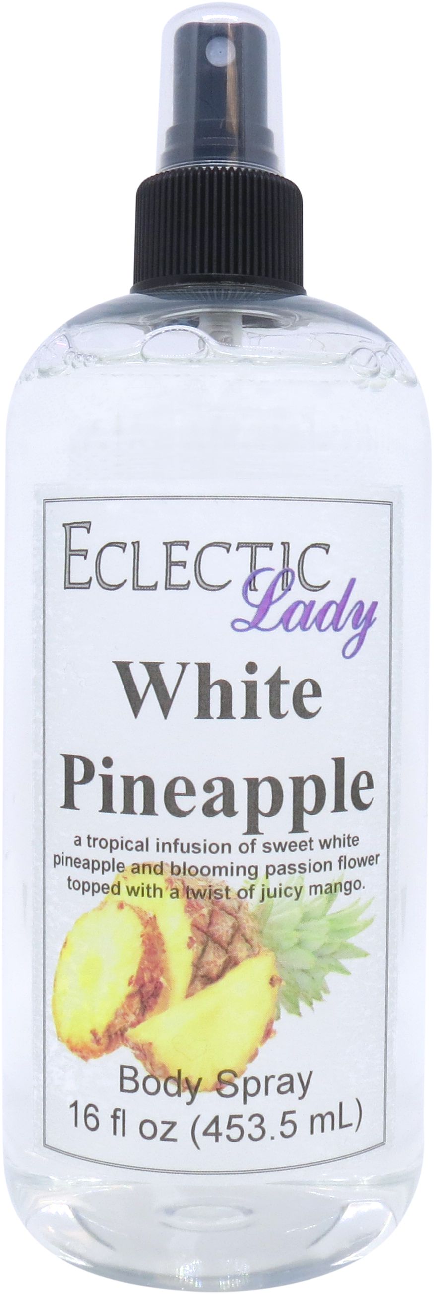 White Pineapple Body Spray, Eclectic Lady, Hydrating Mist, Unisex, 16 ...