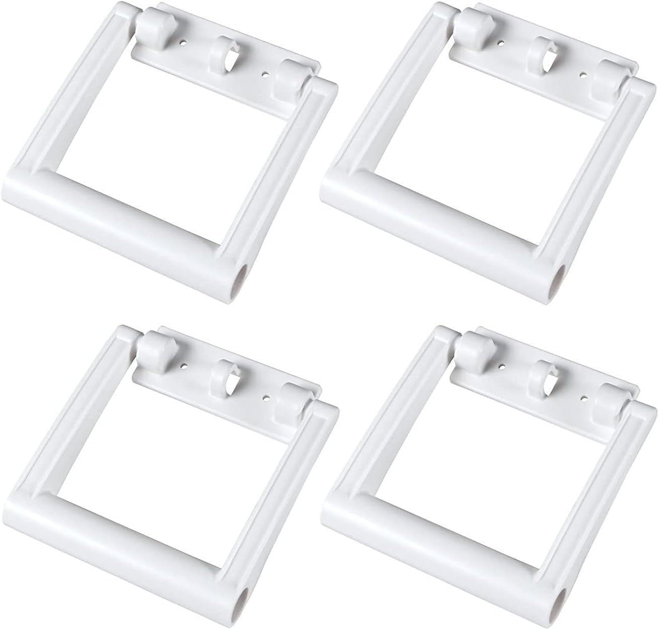 White Plastic Cooler Replacement Handles # 21023 Compatible with Igloo ...