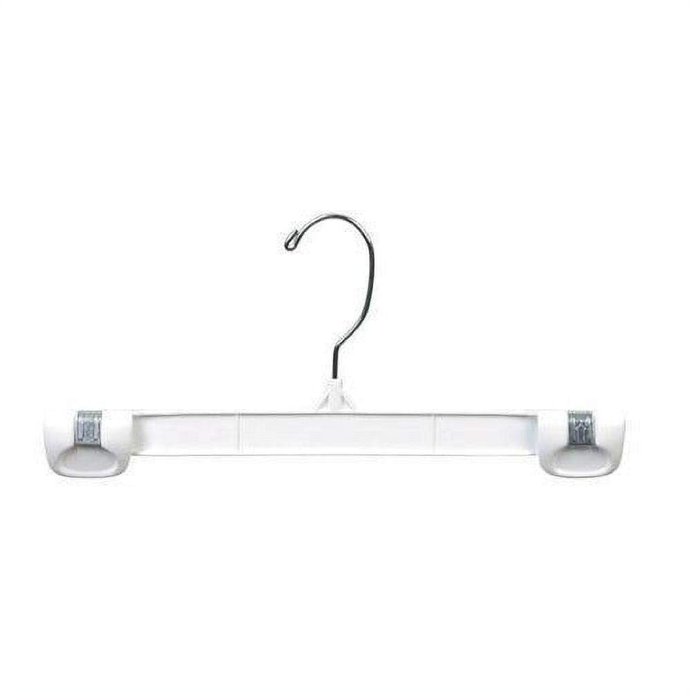 White Plastic Gripper Hanger w/ Swivel Hook - Walmart.com
