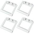 White Plastic Cooler Replacement Handles # 21023 Compatible with Igloo ...