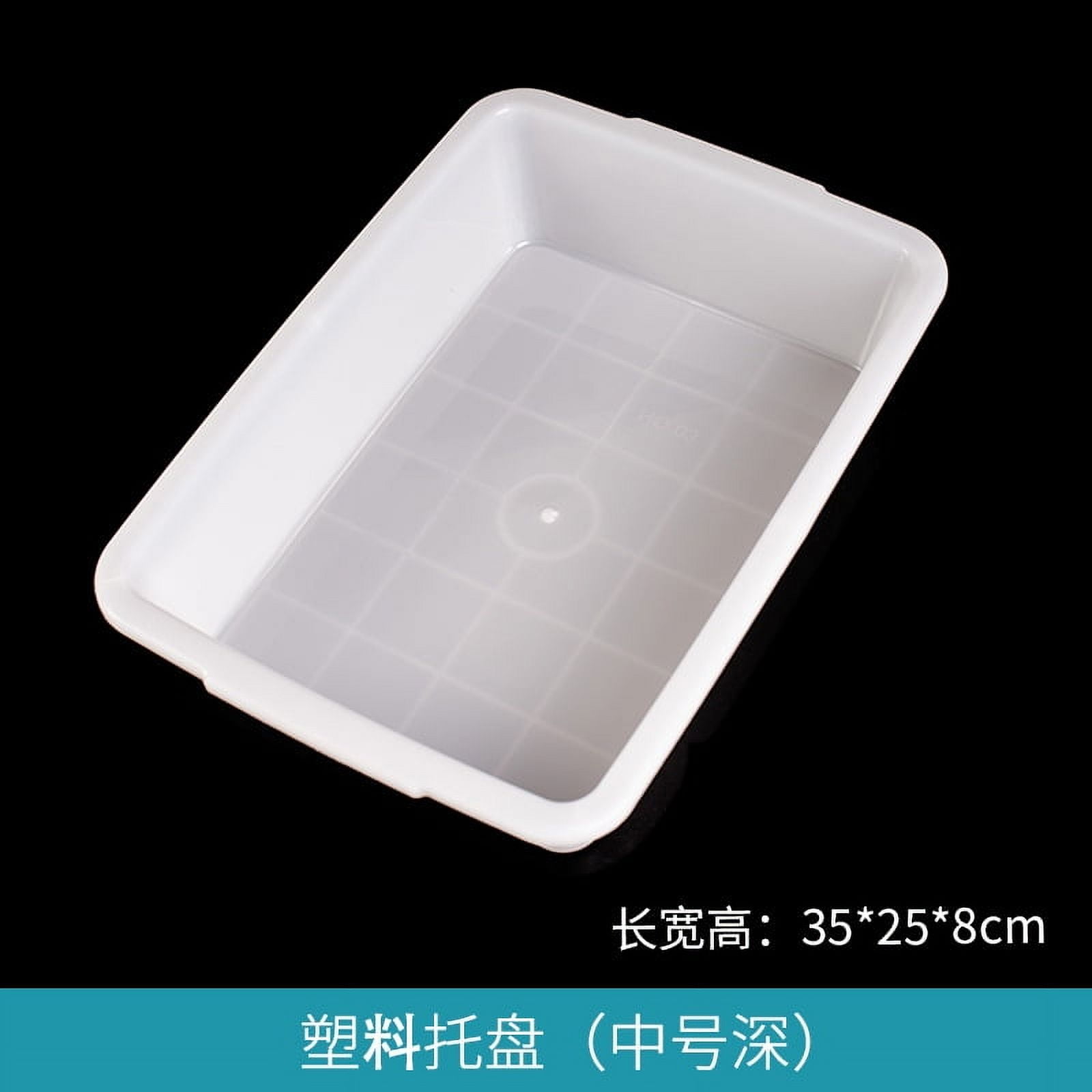 White Plastic Laboratory Tray for Chemical Experiment Supplies Spill ...