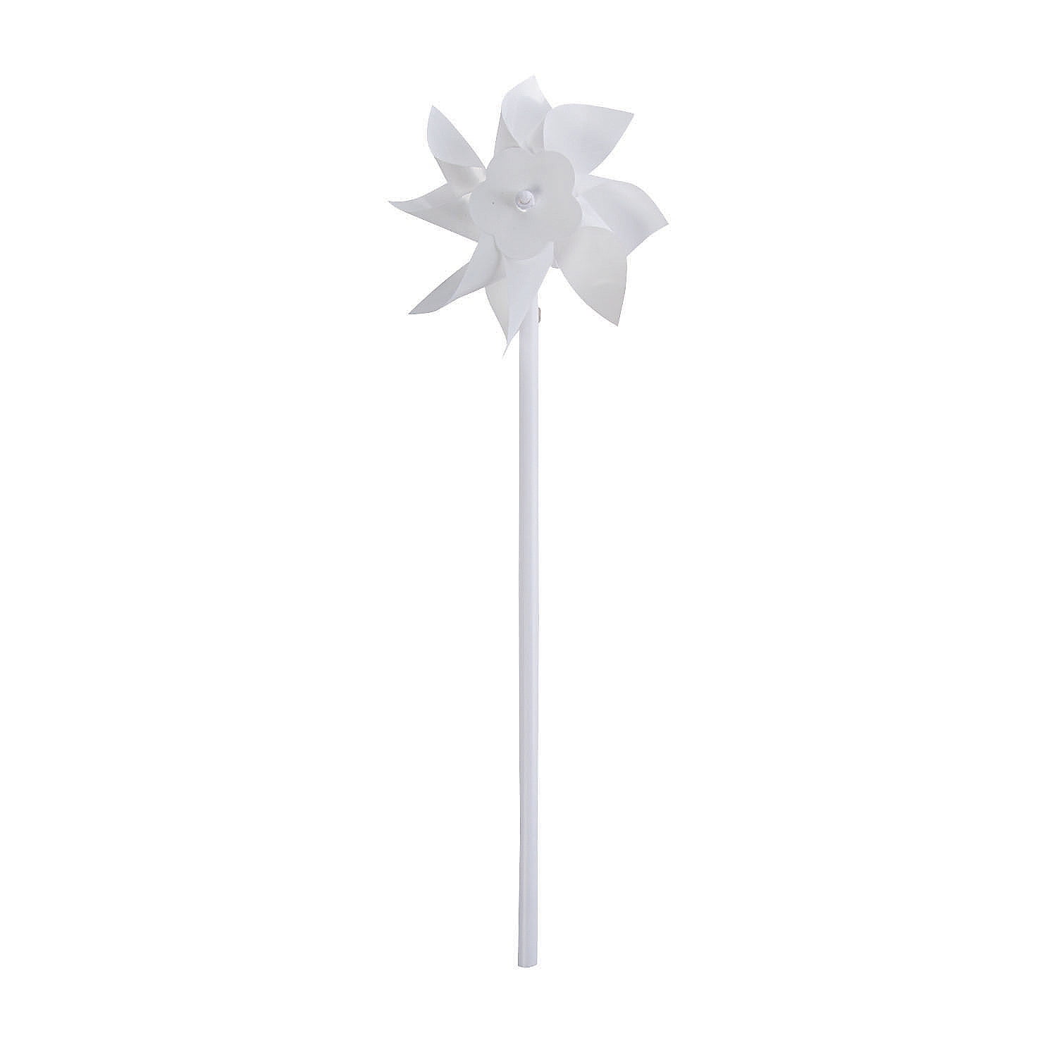 Fun Express White Plastic Pinwheels, Party Favors, Wedding Decorations ...