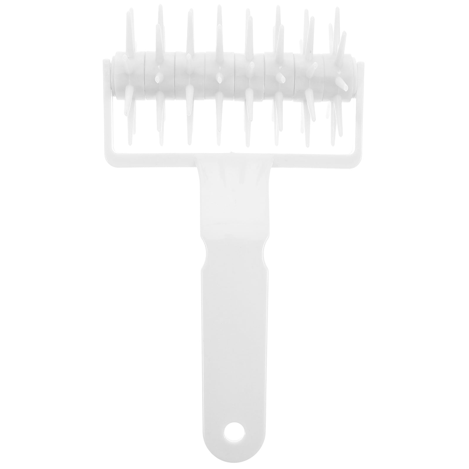 White Plastic Pizza Docker Roller Multifunctional Tool for Home Use ...