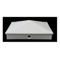 Simpson Strong-Tie 6 In. x 6 In. 18 ga Galvanized Post Cap AC6 Pack of ...