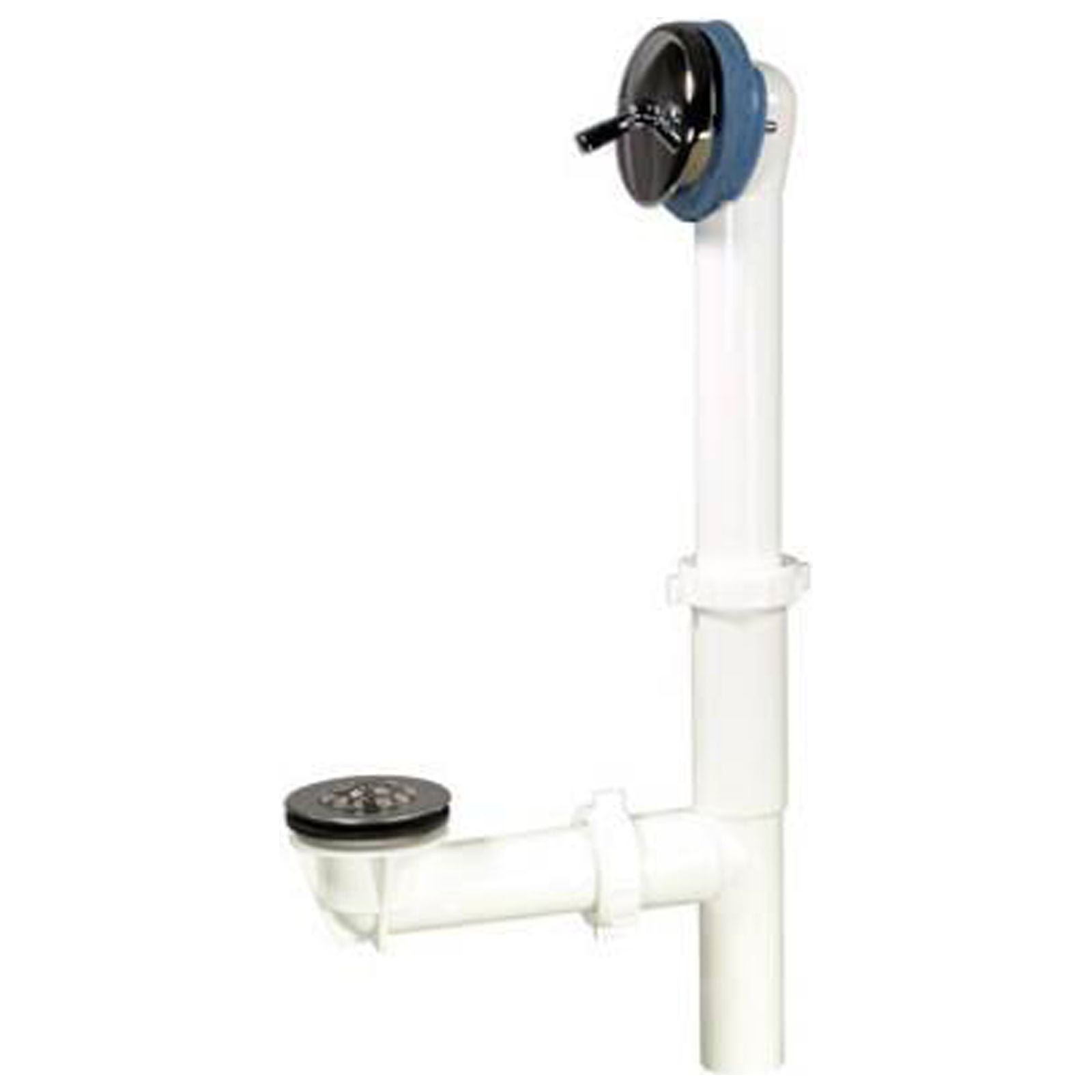 White, Plastic Trip Lever Bath Drain Assembly Plumb Pak Pipe Fittings ...