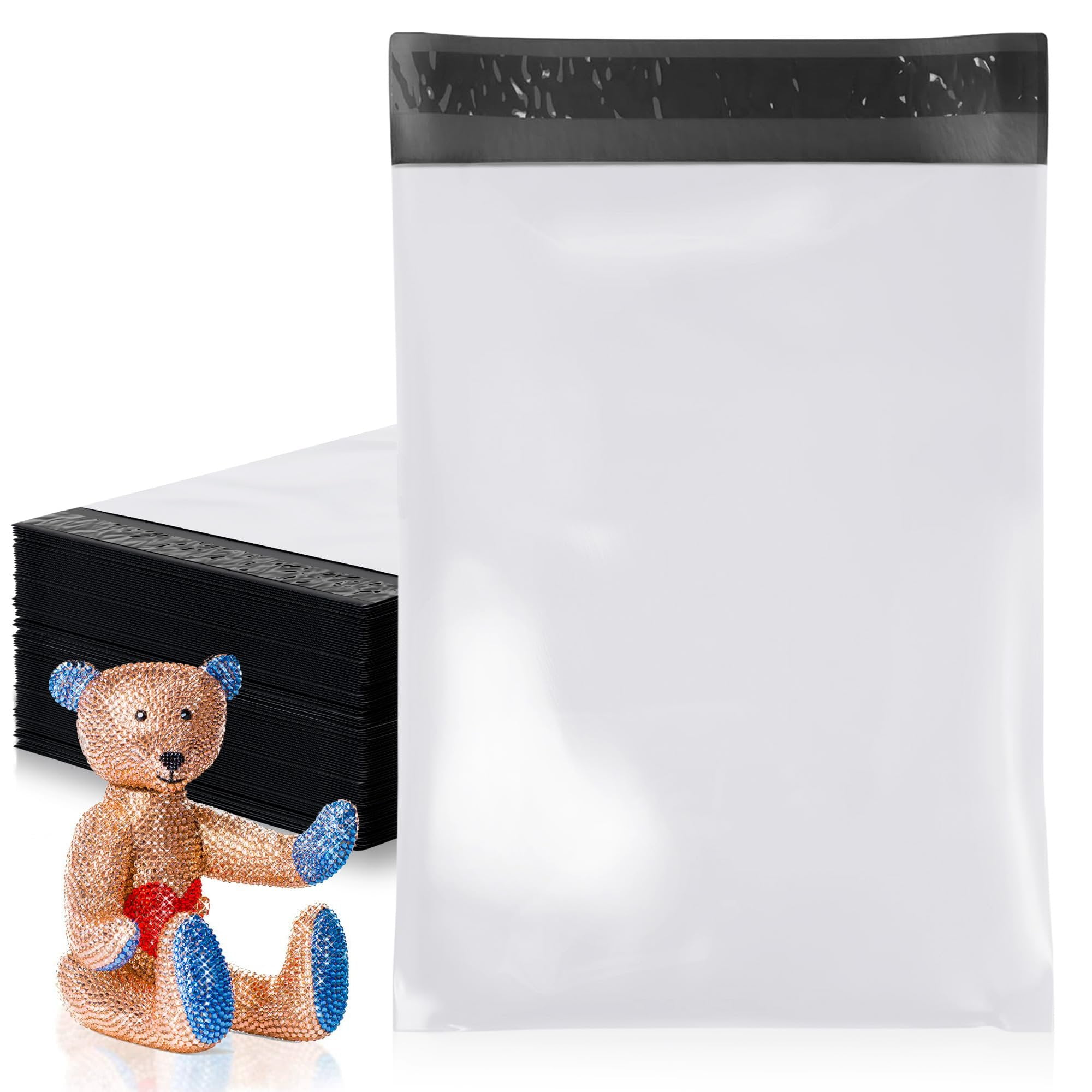 White Poly Mailers 14.5 x 19 Inches. 1500 Pack Poly Shipping Bags for ...