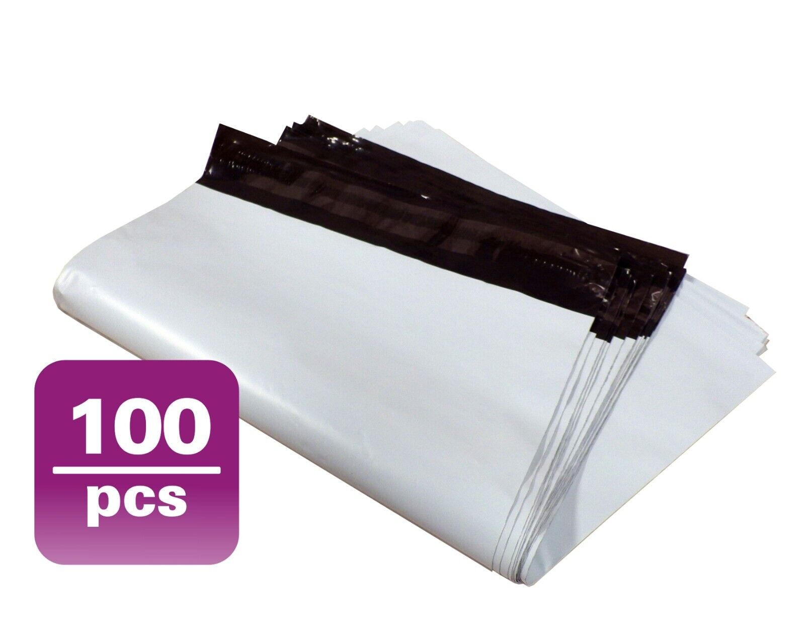 White Poly Mailers Envelopes Self Sealing BAGS 32x29 100M11 100#M11 ...