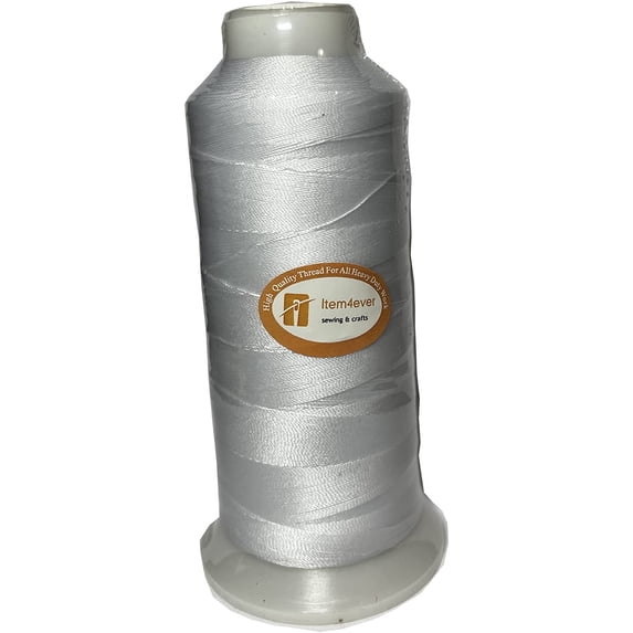 White Polyester Sewing Thread #46 T45 150D/3 for Upholstery, quilting ...