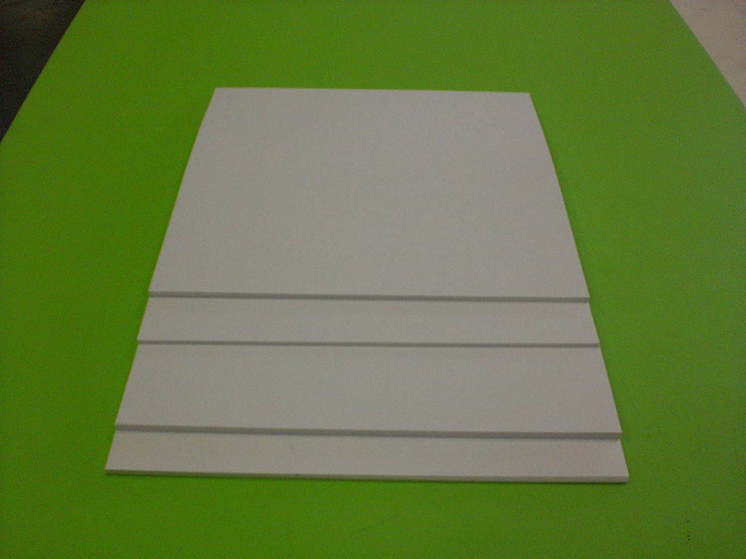 White Polystyrene 24" X 48" X .020" Plastic Sheet Styrene - Walmart.com