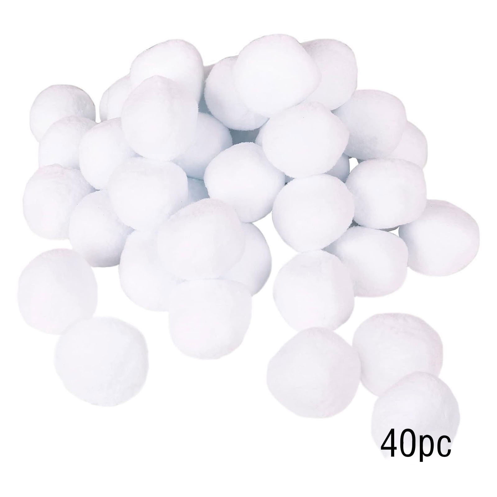 White Pom Poms Pompom 2 Inch Large For Kids Arts And Crafts - Walmart.com
