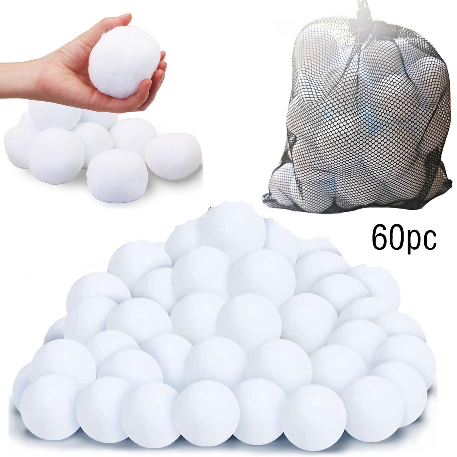 White Pom Poms Pompom 2 Inch Large For Kids Arts And Crafts - Walmart.com