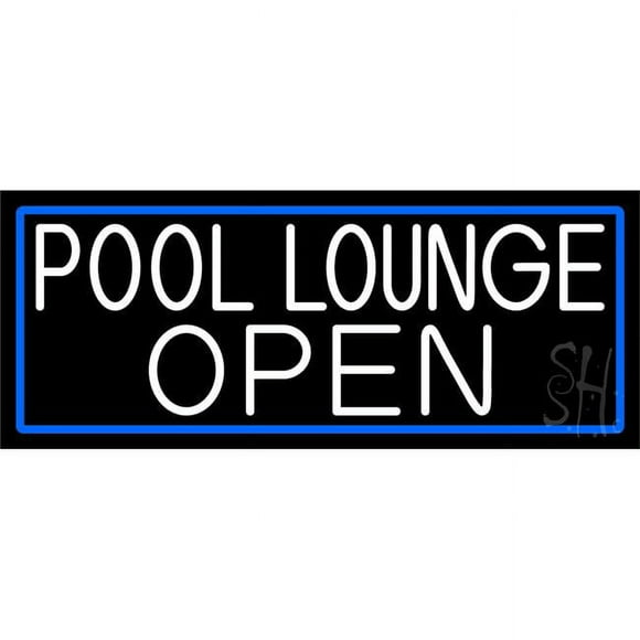 Pool Open Sign