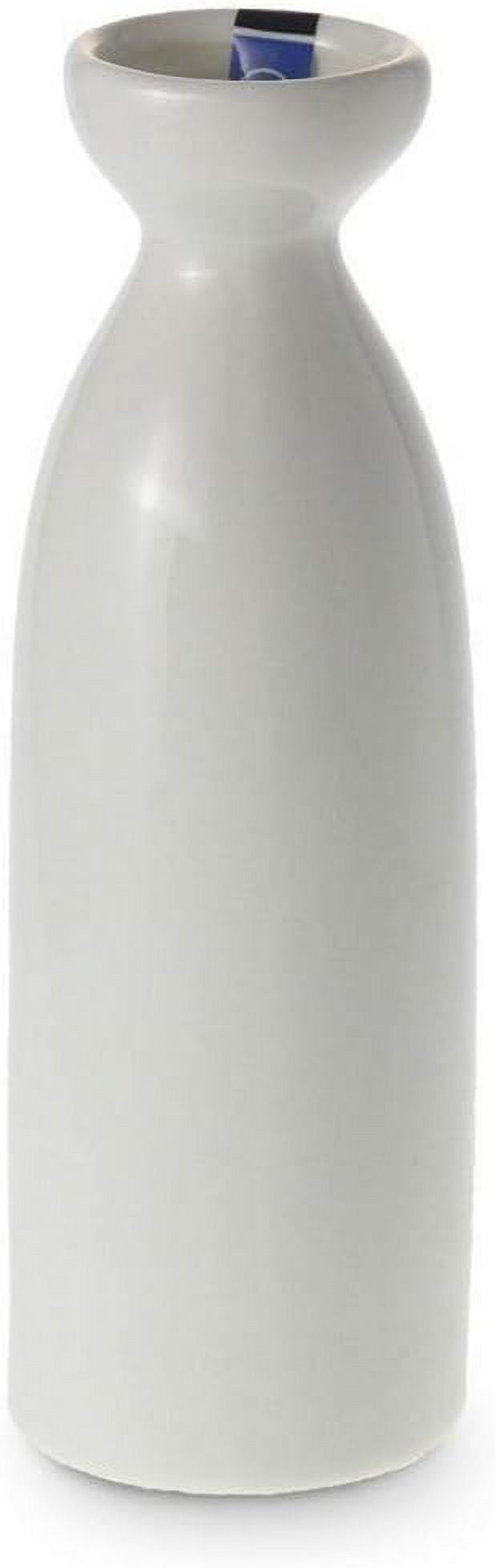 White Porcelain Sake Carafe Sake Bottle for Cold Sake and Hot Sake ...