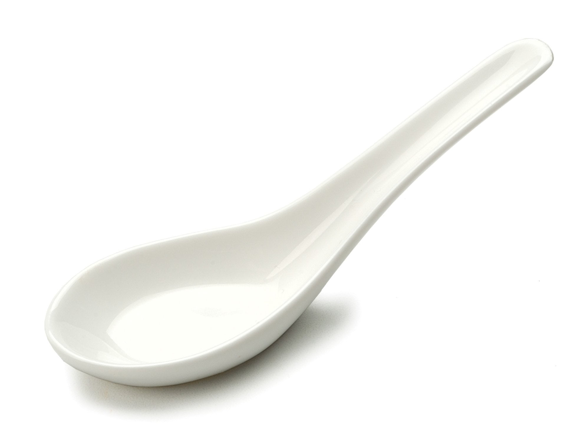 White Porcelain Soup Spoon 4x2x2 - Walmart.com