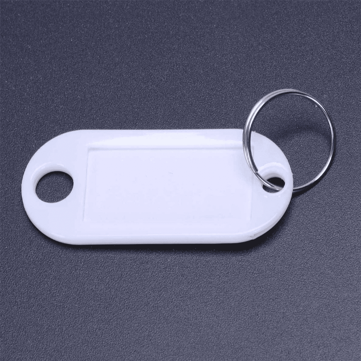 White Portable Plastic Key Fob Key Tag ID Labels 400 Pieces - Walmart.com