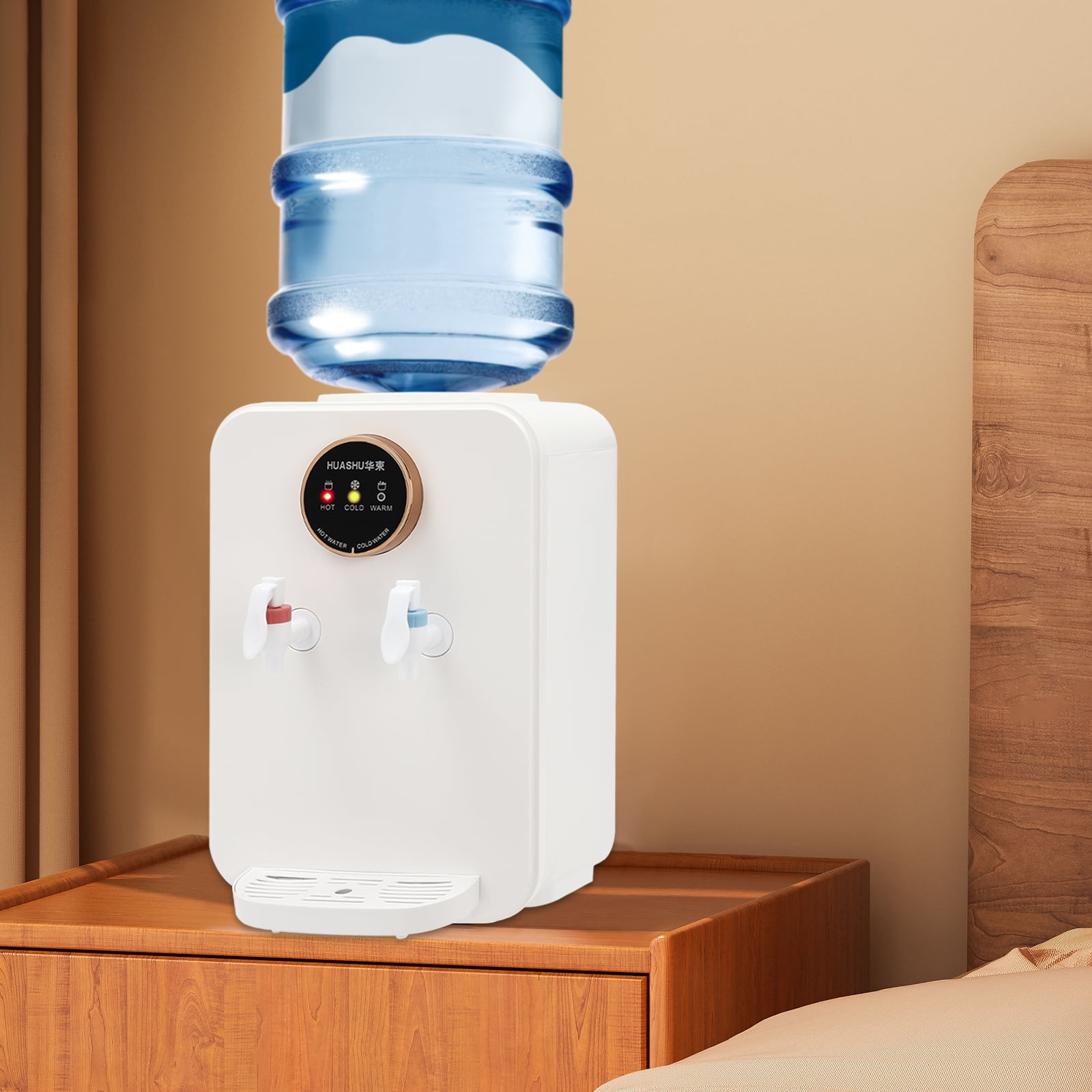 White Premium Countertop Water Dispenser, Hot/Cold Water Dispenser, Top ...