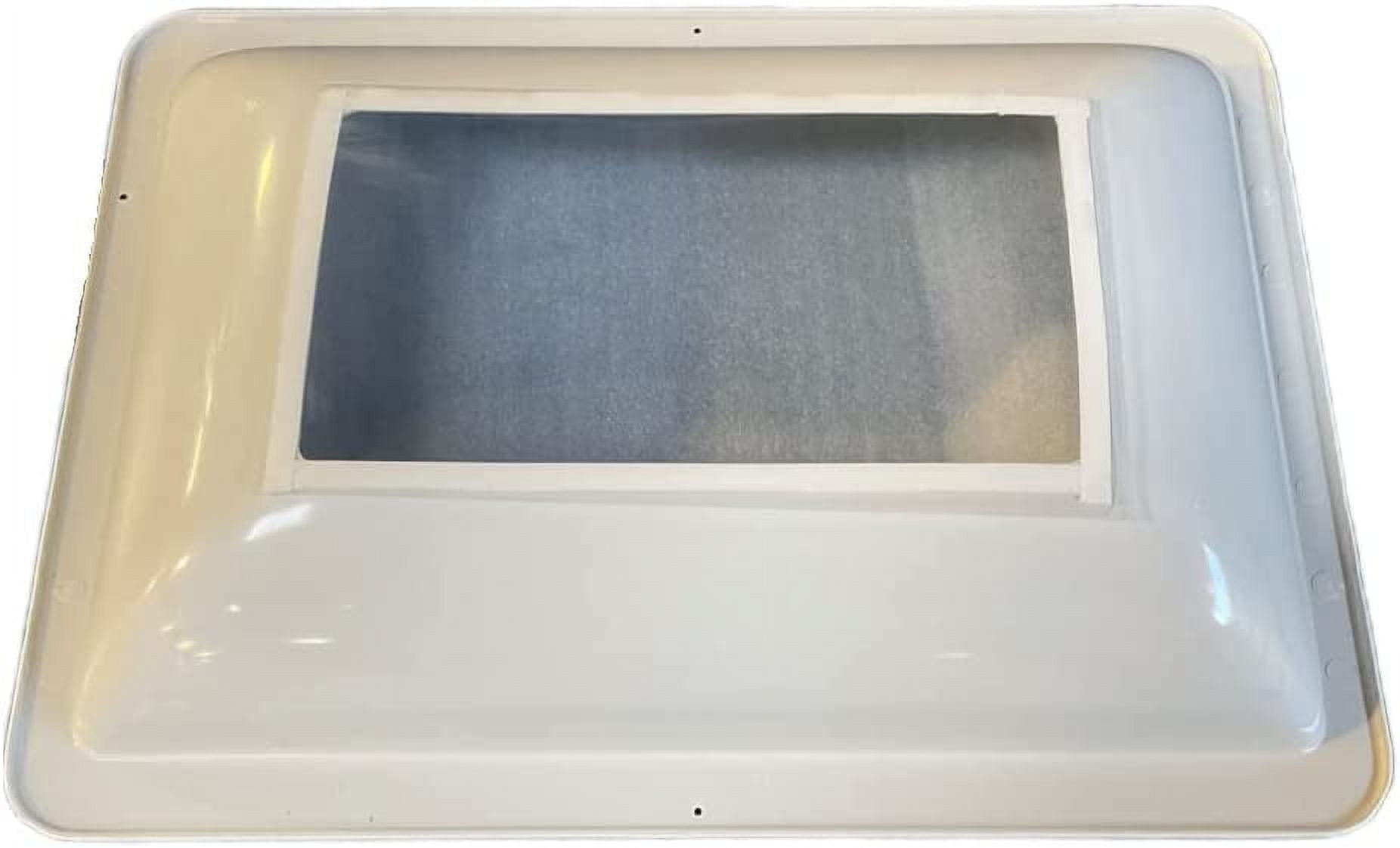White Premium Heavy Duty RV Skylight 14" x 22" with Window - Walmart.com
