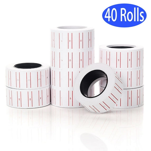 White Price Labels Price Tag Price Stickers White Pricemarker Stickers ...