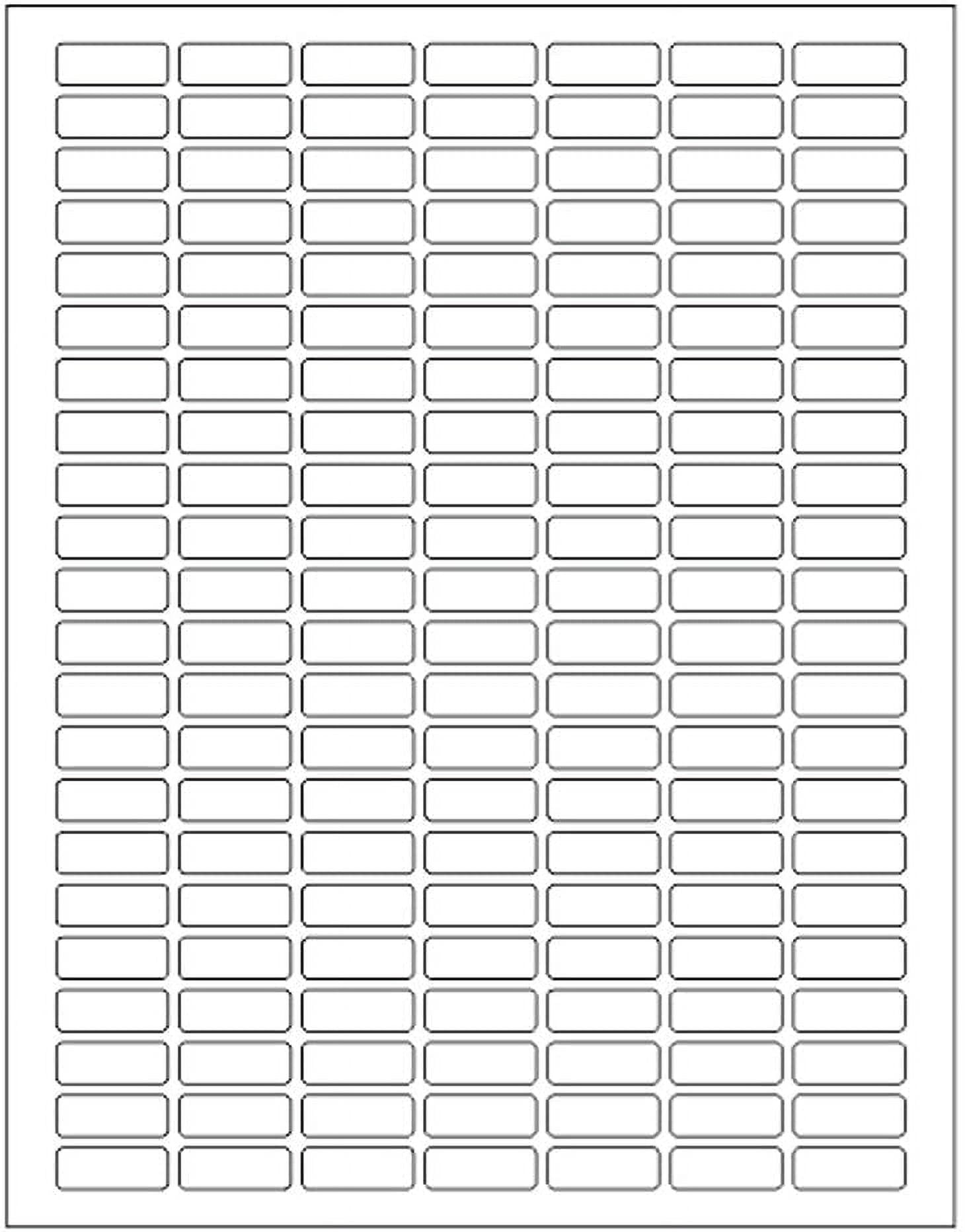 White Printable Labels Sheets + Bonus Color Labels Produce Excellent ...