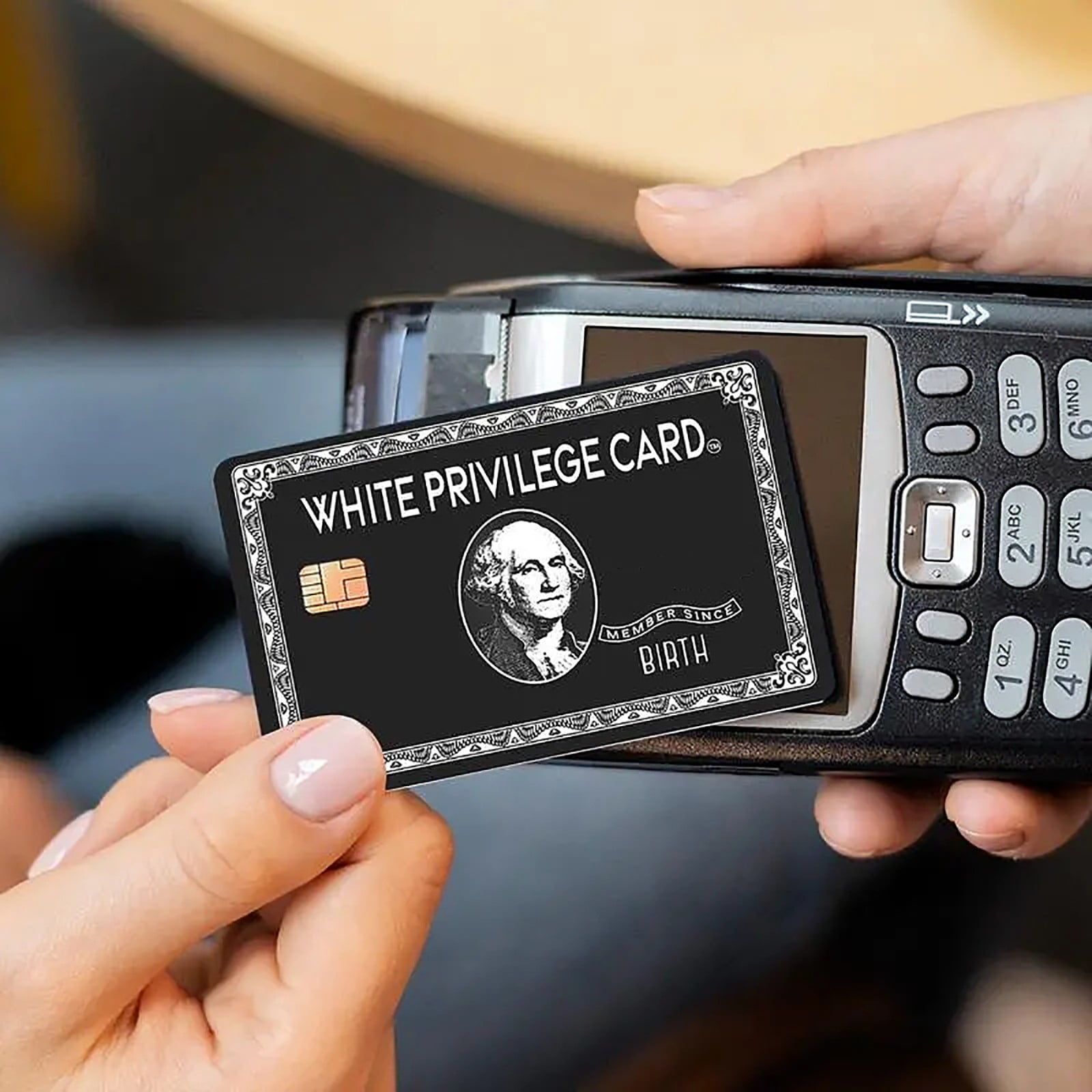 White-Privilege Card Skins for Debit Cards 10 Pcs Debit Card Sticker ...