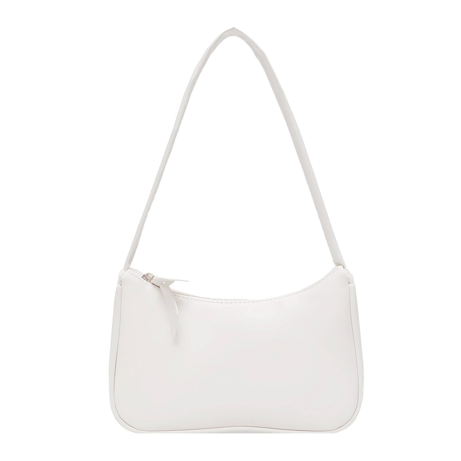 White Purse Vintage Versatile Shoulder Bag for Women Elegant White ...
