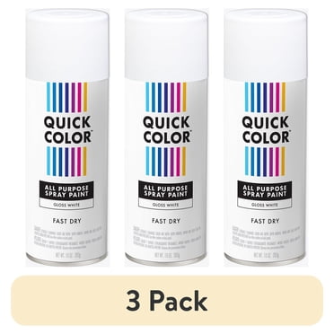 Royal Blue, Quick Color Gloss All Purpose Enamel Spray Paint-390616, 10 ...