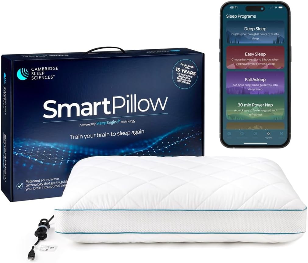 Cambridge Sleep Sciences Pillow: Scientifically Developed Sleep Aid ...