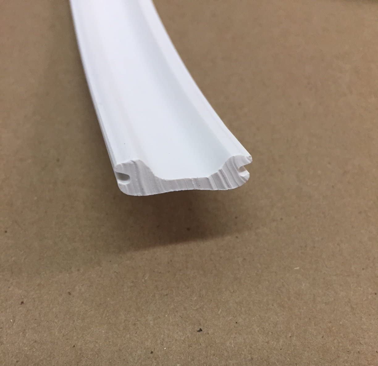 White RV Camper Trailer Thick Vinyl 3/4" Insert Trim Mold Flexible ...