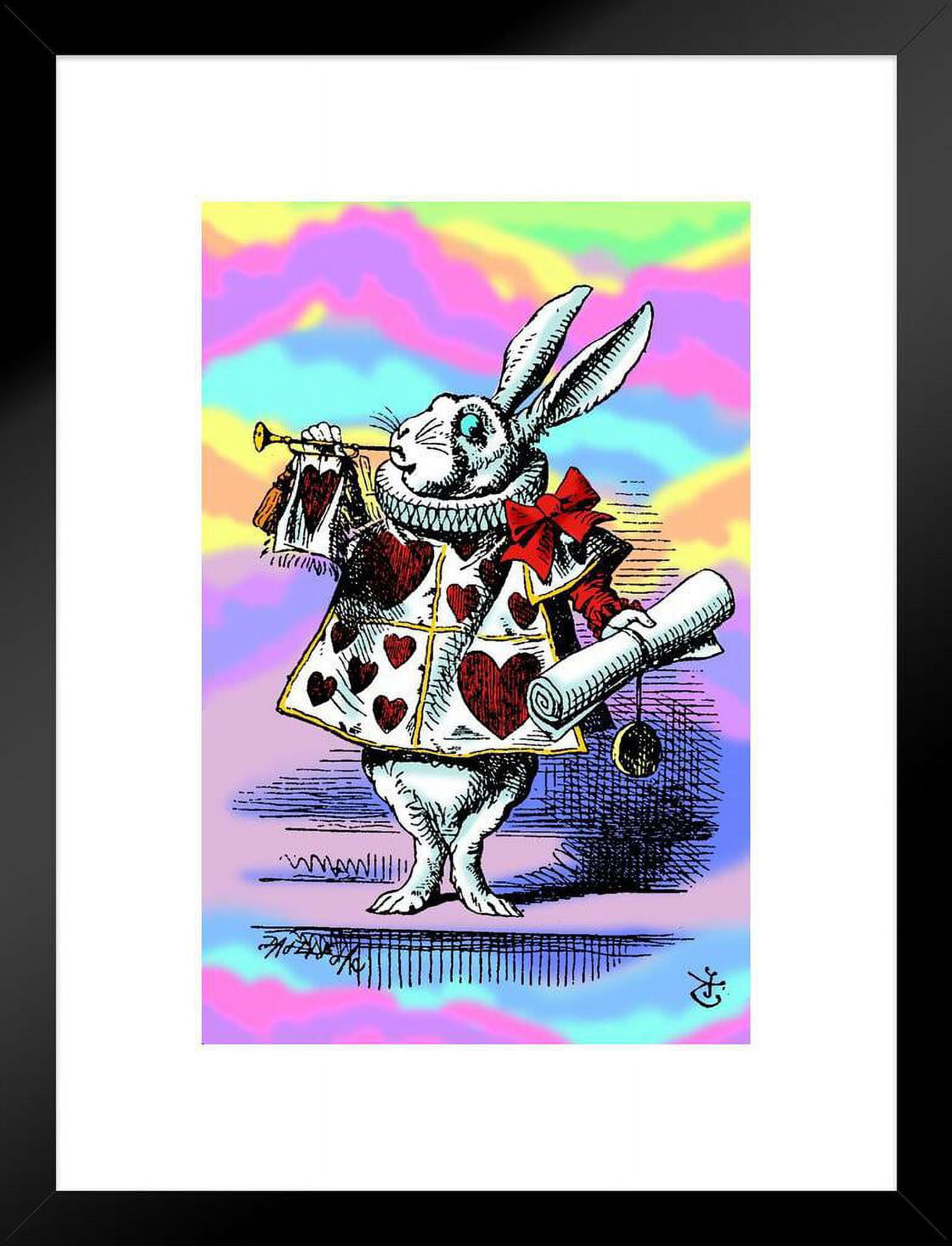 White Rabbit Card Suit Alice In Wonderland Through the Looking Glass ...