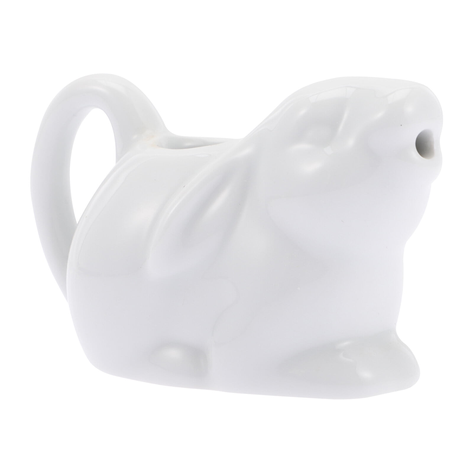 White Rabbit Jugs Mini Creamer with Handle Ceramic Cartoon Milk Coffee ...