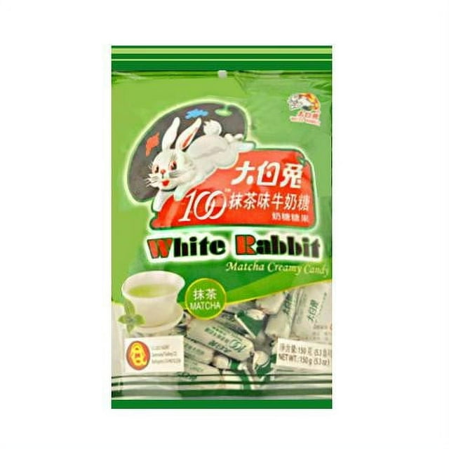 White Rabbit Matcha Creamy Candy, 150 Gm - Walmart.com