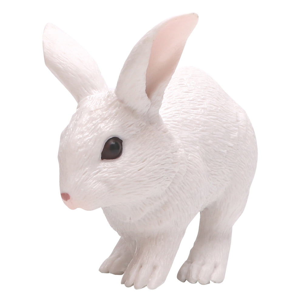 1Pack Static Design PVC Rabbit Ornament Perfect for Living Room and ...