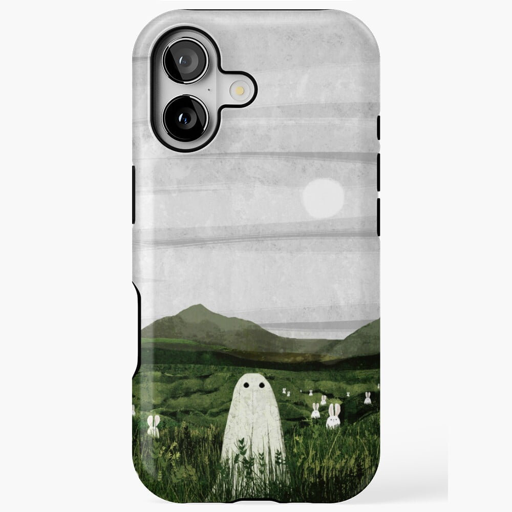 White Rabbits Pattern Universal Phone Case for iPhone 11–17 Pro Max ...