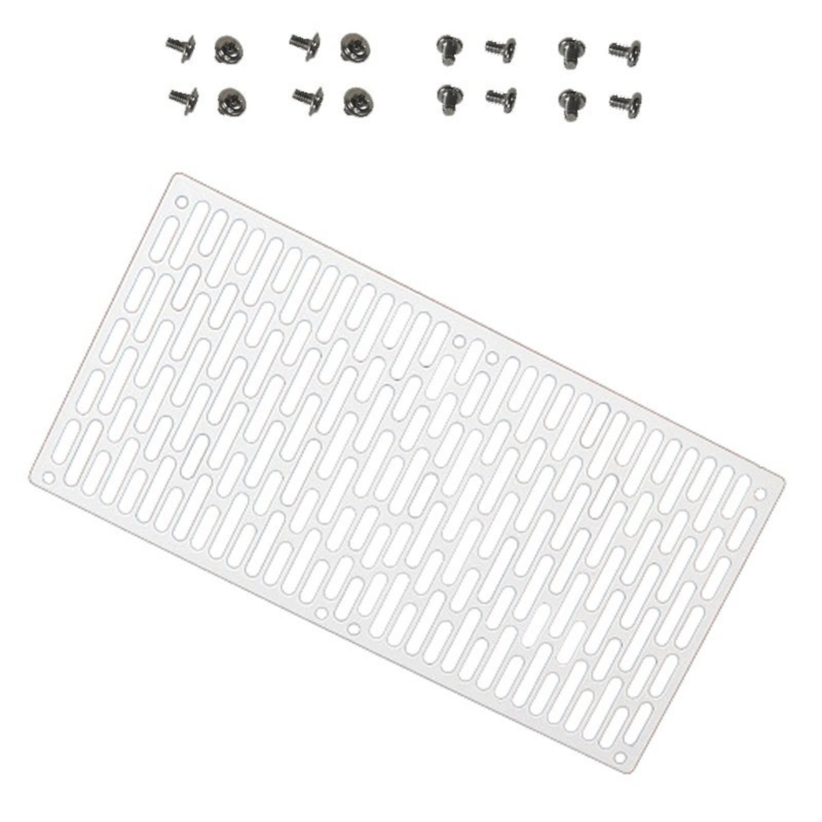 White Radiator Guard Cooling Fan Protector Shield PC Dust Filter for ...