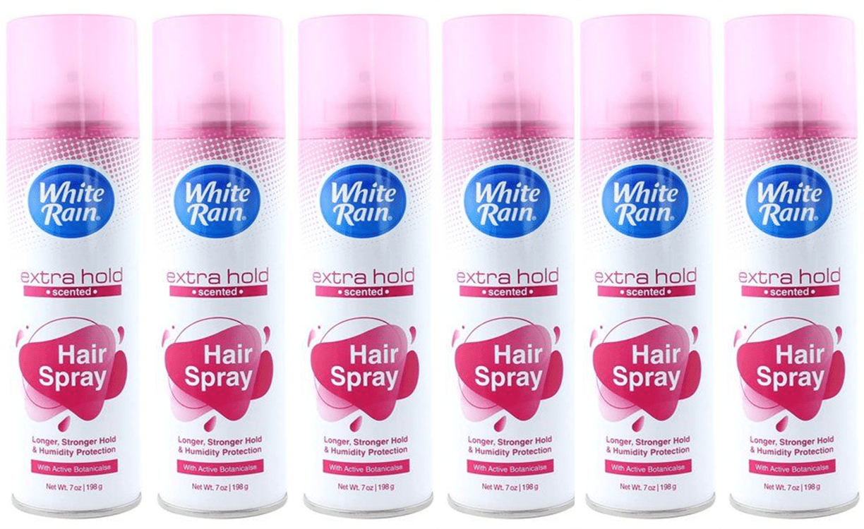 White Rain Hair Spray Aerosol Extra Hold 7 oz (Pack of 6) - Walmart.com