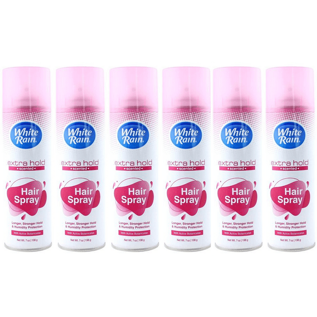 White Rain Hair Spray Aerosol Extra Hold 7 oz (Pack of 6) - Walmart.com